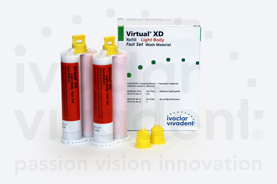 Virtual XD Refill Extra Light 2 x 50ml | Impression Materials | Ivoclar ...